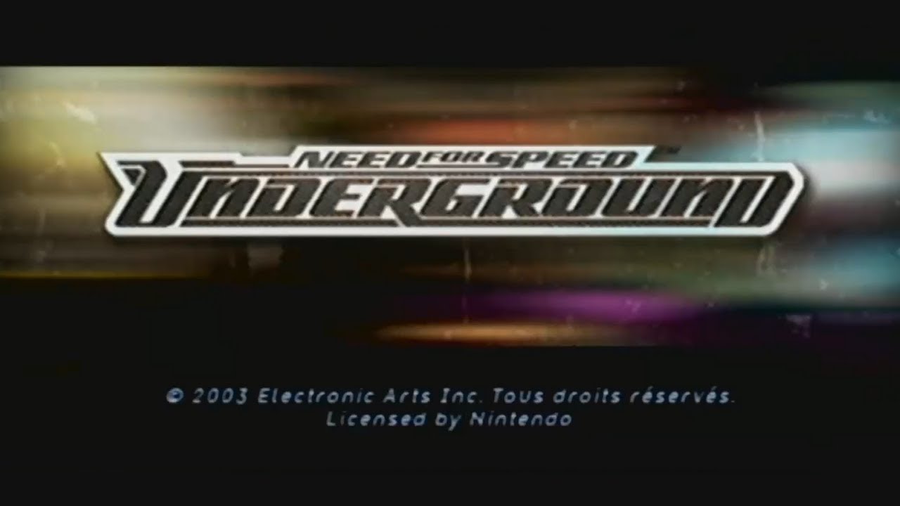 Gamecube - Need for Speed Underground 1 - Full Intro - YouTube