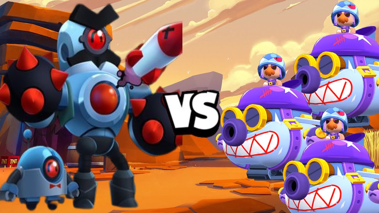 TRIPLE HANK VS BOSS ROBOT | Brawl Stars - YouTube