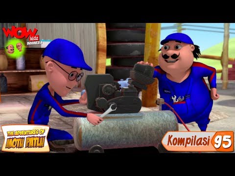 Kompilasi - 95 | Motu Patlu dalam Bahasa - Animasi 3D Kartun | WowKidz Indonesia