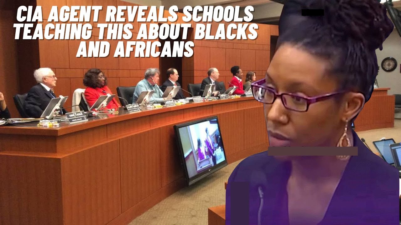 CIA Agent exposes schools curriculum teaching this about Blacks and ...