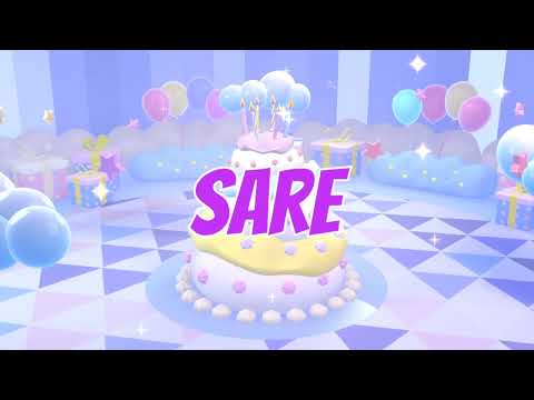 İyi ki Doğdun Sare (Kişiye Özel Çocuk Doğum Günü Şarkısı) Full Versiyon