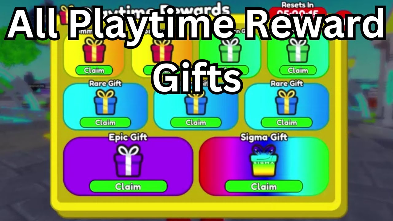 I Redeemed All of the Playtime Reward Gifts at the Same Time in Toilet ...