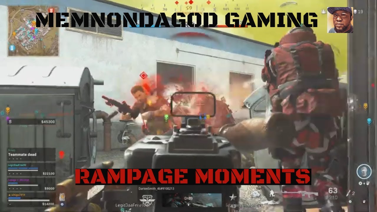 Call of Duty warzone rampage moments caldera clash team deathmatch ...