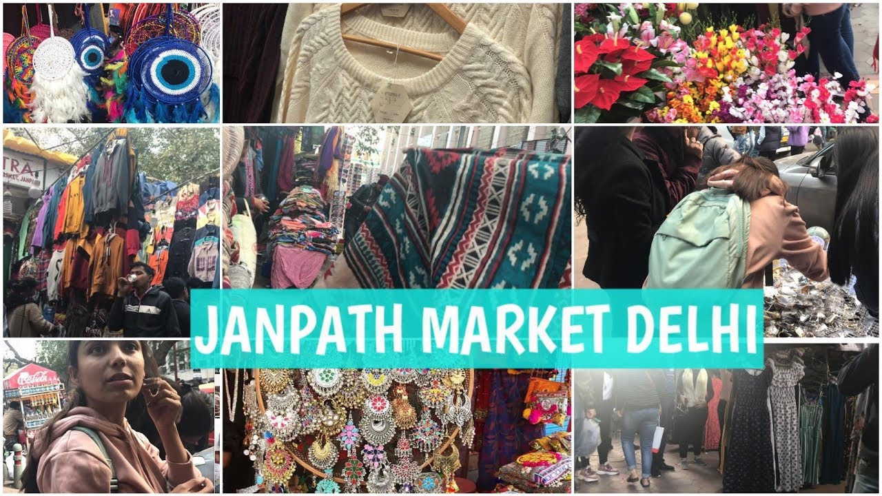 Janpath Market Delhi 2020 | Street shopping | Shweta Mishra - YouTube