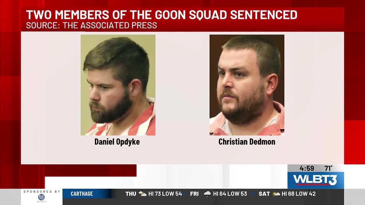 ‘I saw the devil’: Christian Dedmon, member of the Goon Squad, gets 40 ...