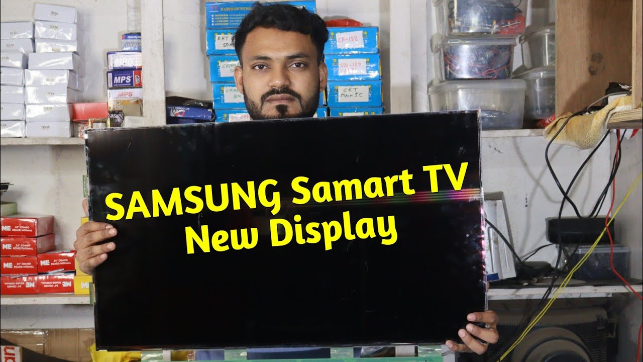 NEW Panel installation in SAMSUNG SMART TV | SAMSUNG TV LVDS Connection ...
