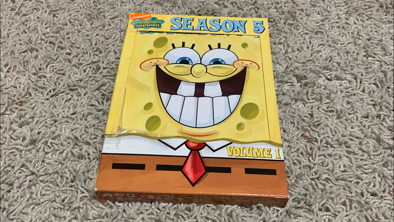 Review SpongeBob SquarePants season 5 volume 1 DVD 2007 - YouTube