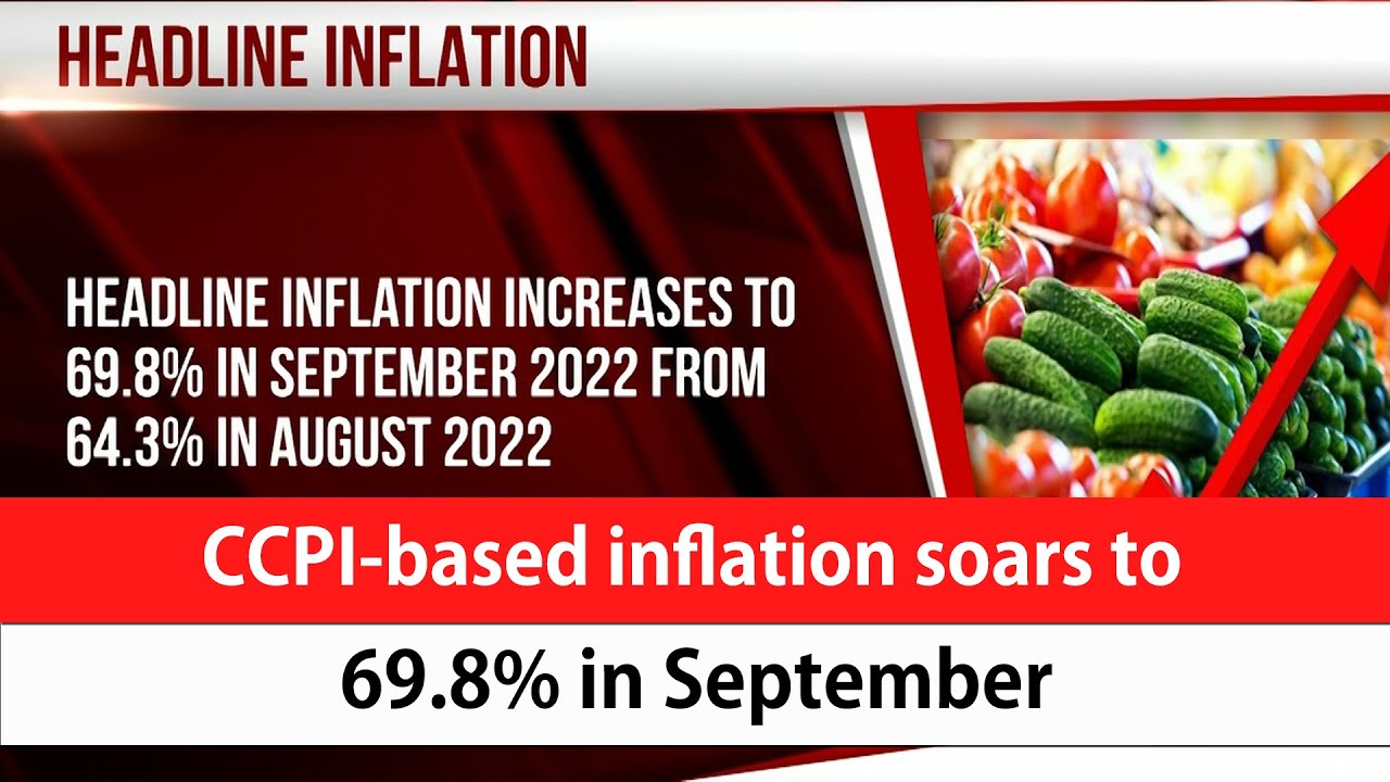 CCPI-based inflation soars to 69.8% in September (English) - YouTube