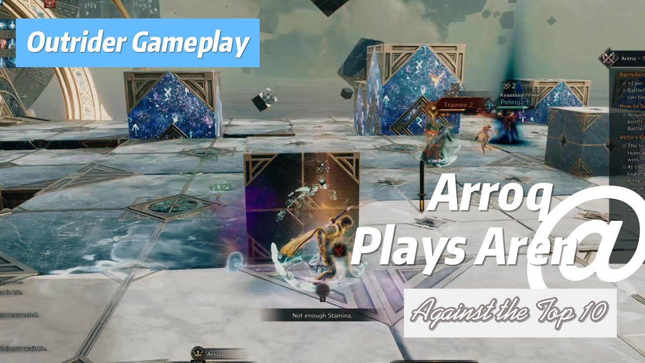 (Arena is Back!) Ranked Arena - Outrider Gameplay (Vs Top 10 Players ...