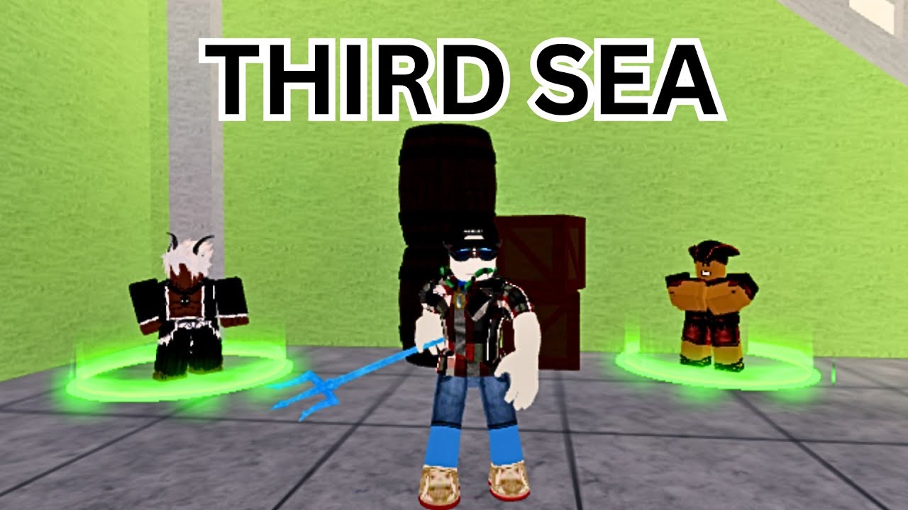 EXPLORING THIRD SEA IN BLOX FRUIT 🧐 - YouTube