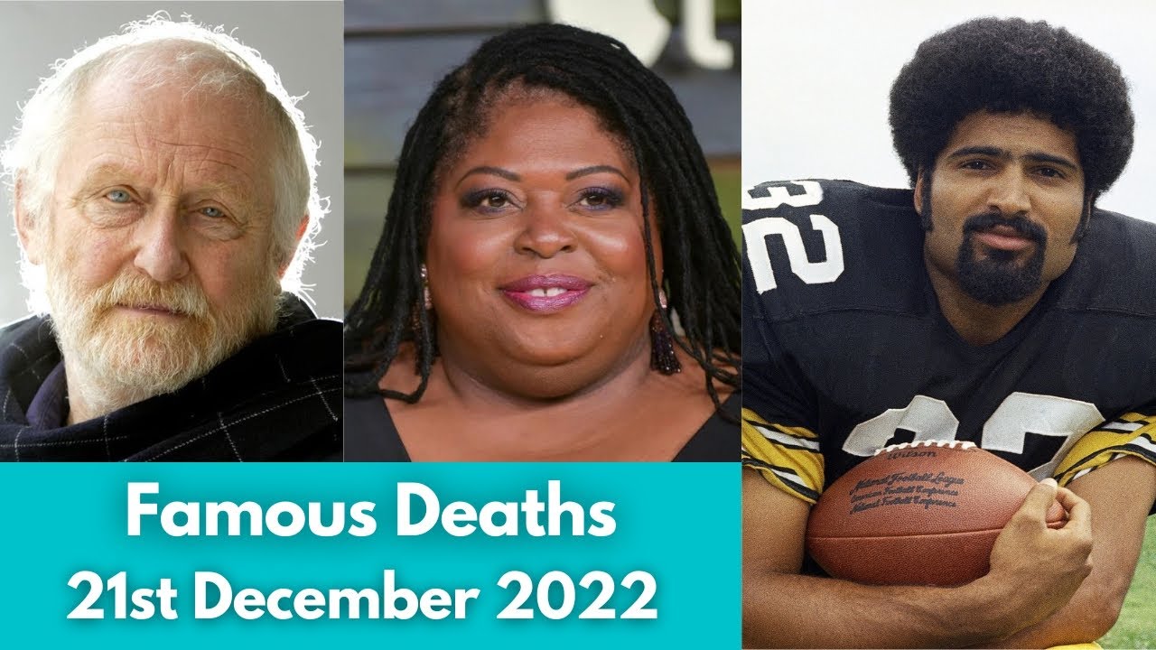 3 Big Stars Died Today 21st December 2022 / Famous Deaths News / Actors ...