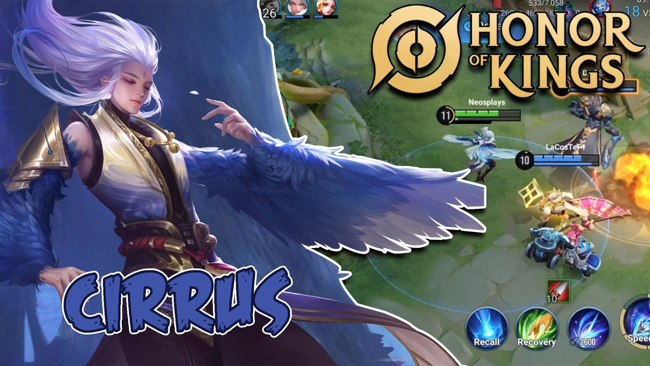 Let's Play Honor Of Kings! Cirrus Gameplay - YouTube