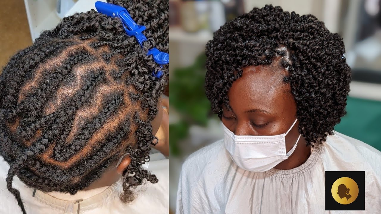 DIY... Crochet Spring Twists Bob|💯 Hand twisted - YouTube