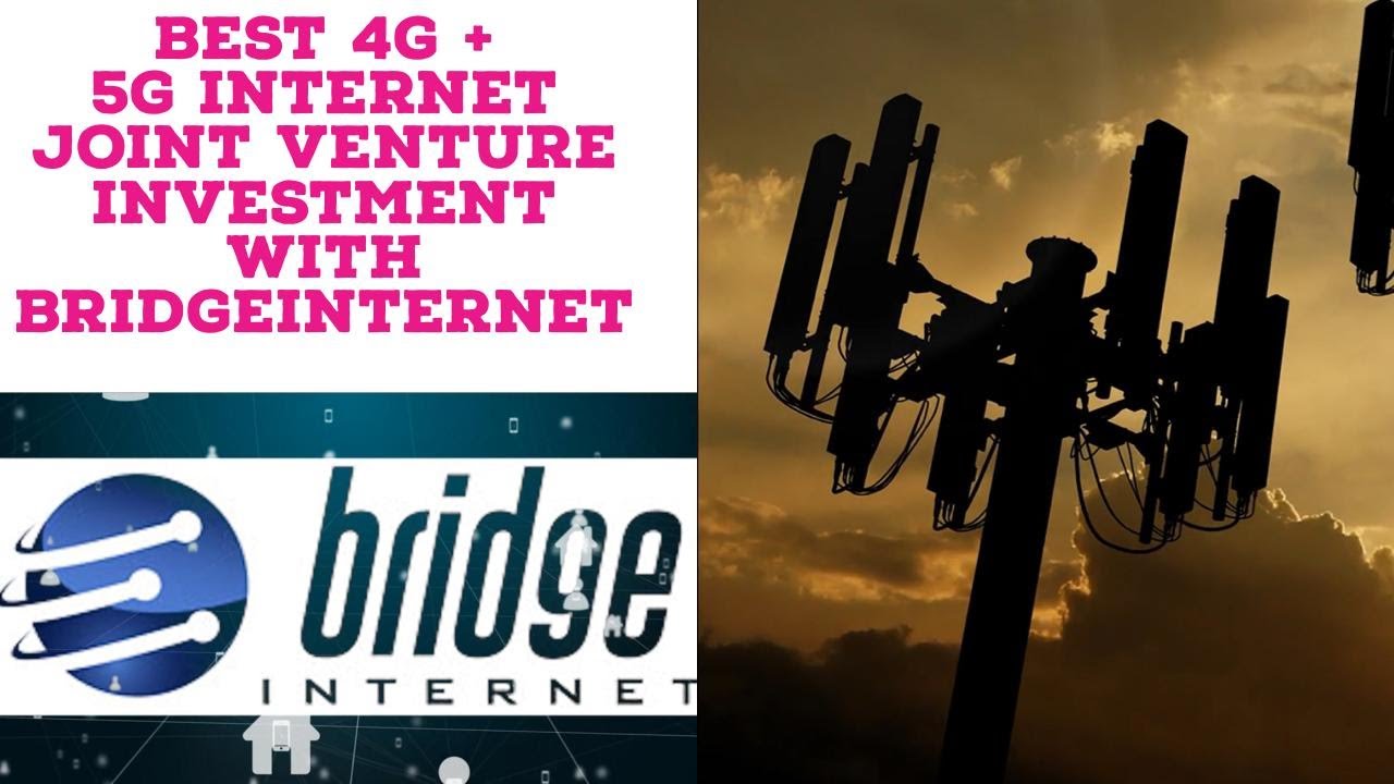 First Turnkey joint venture investment of 4G + 5G wireless internet with BridgeInternet - YouTube
