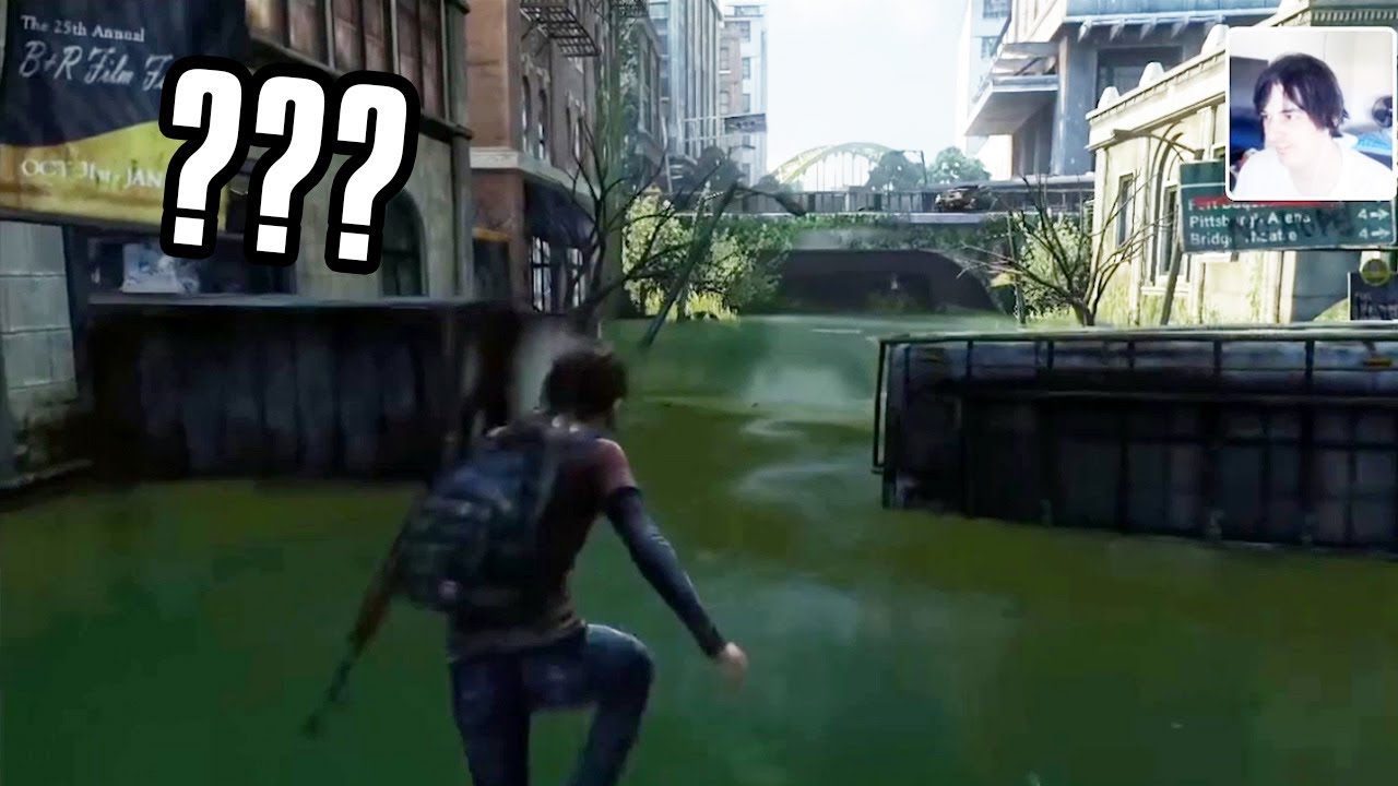 Experiment: Can Ellie Swim? (The Last of Us) - YouTube