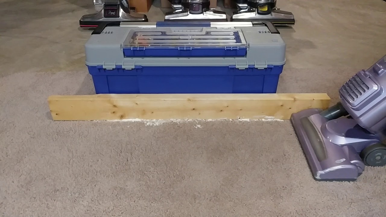 Carpet Edge Cleaning Using A Shark NV22 - YouTube