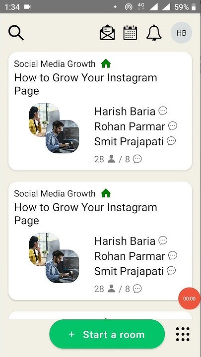 Clubhouse App UI clone Design in React native 2021 #shots - YouTube