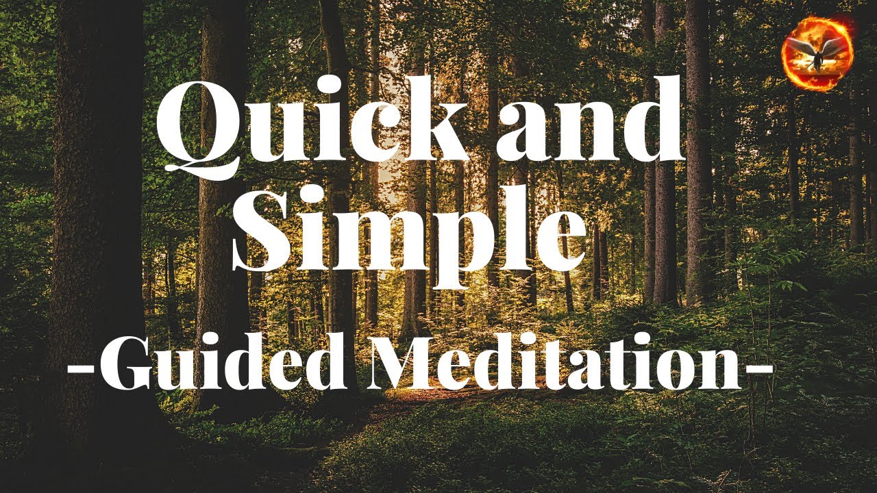 Quick and Simple Guided Meditation - YouTube