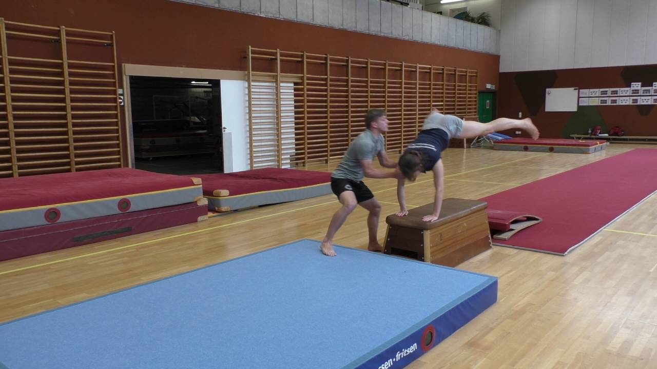 tijgersprong met klemgreep - YouTube