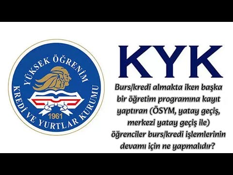 Burs alırken başka öğretim programına kayıt yaptıran öğrenci bu işlemlerin devamı için ne yapmalı?