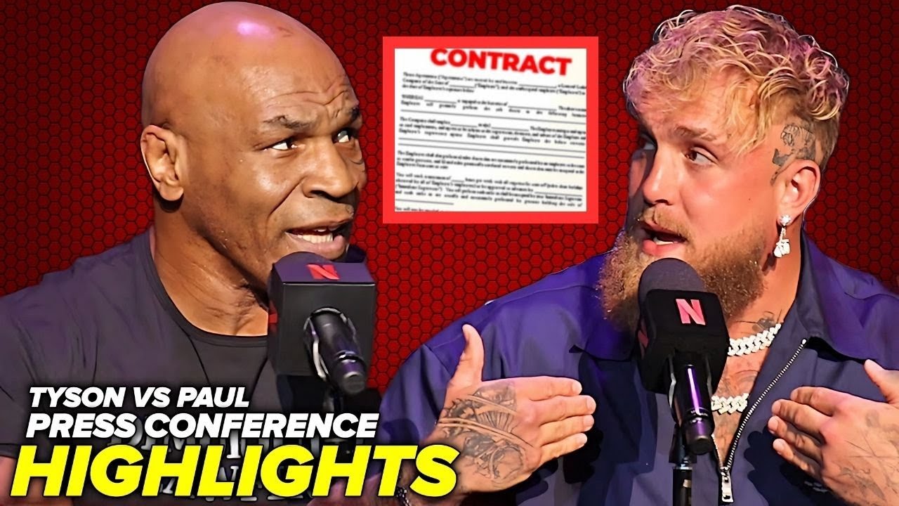 Jake Paul And Mike Tyson Just EXPOSED Netflix Contract! - YouTube