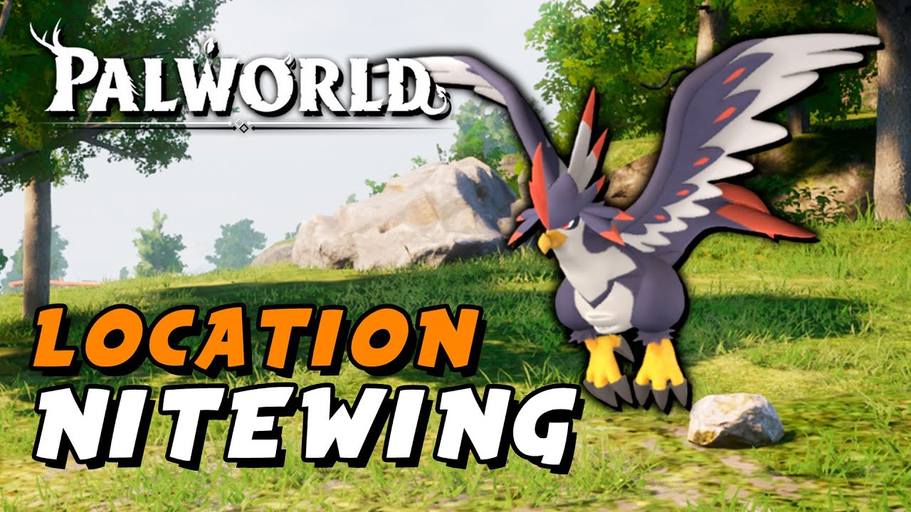 Palworld - Nitewing Location (Paldeck No. 38) - YouTube