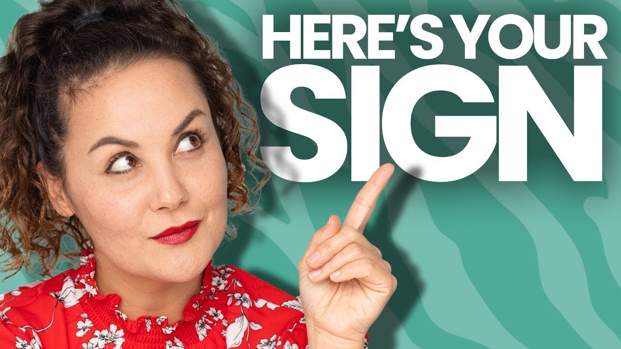 This is HOW asking for SIGNS changed my life! - YouTube