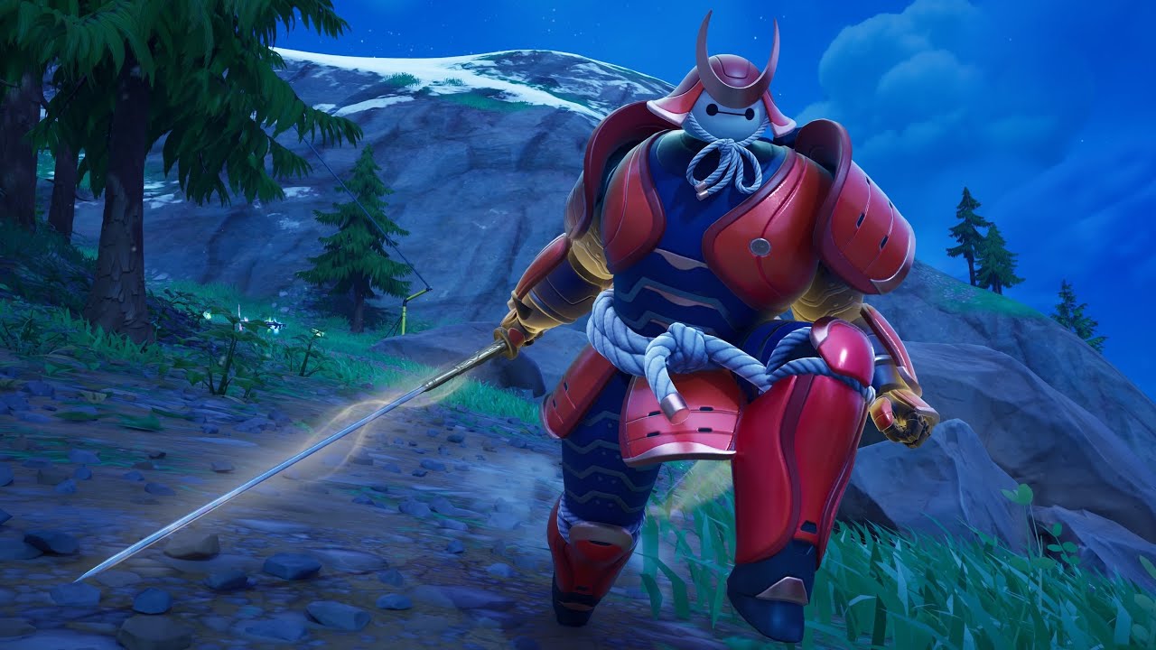Samurai Baymax Gameplay - Fortnite Chapter 6 Season 1 - YouTube