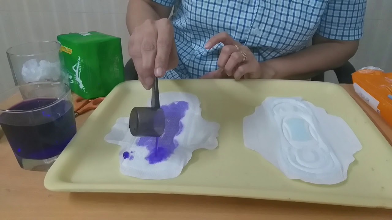 Modicare Freedom Sanitary napkin demo by Renu Pawar - YouTube