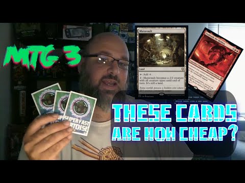 MTG3 cards who's price dropped - YouTube