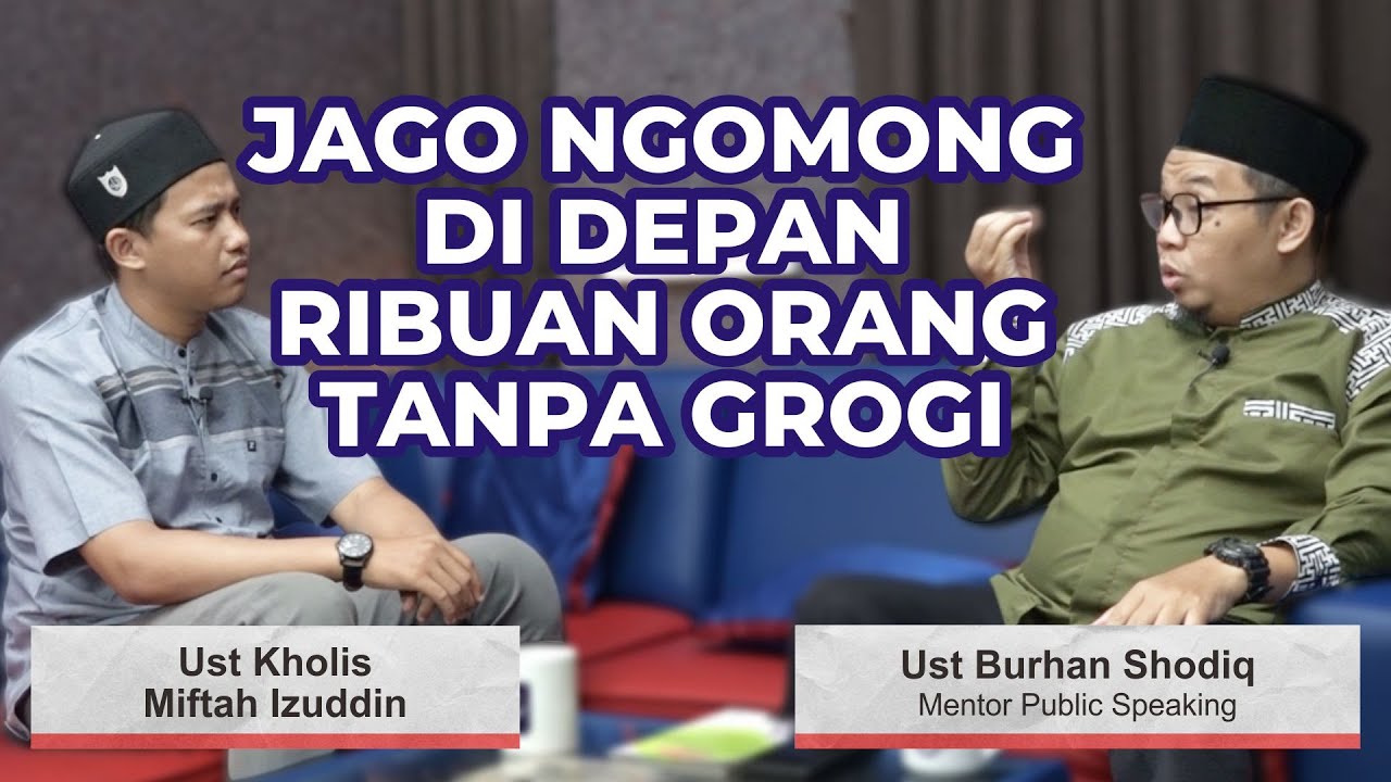 Jago Ngomong di Depan Ribuan Orang Tanpa Grogi || Ust Burhan Shodiq ...