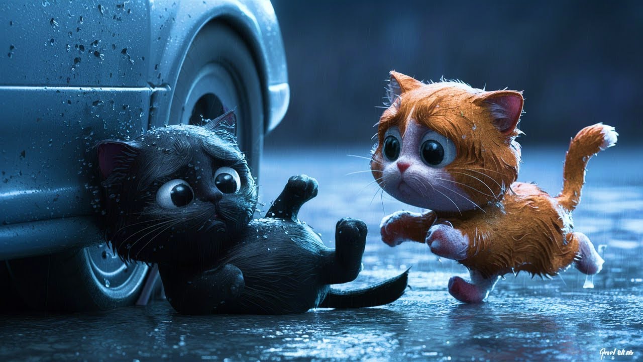 Poor Cats Found a Home - YouTube