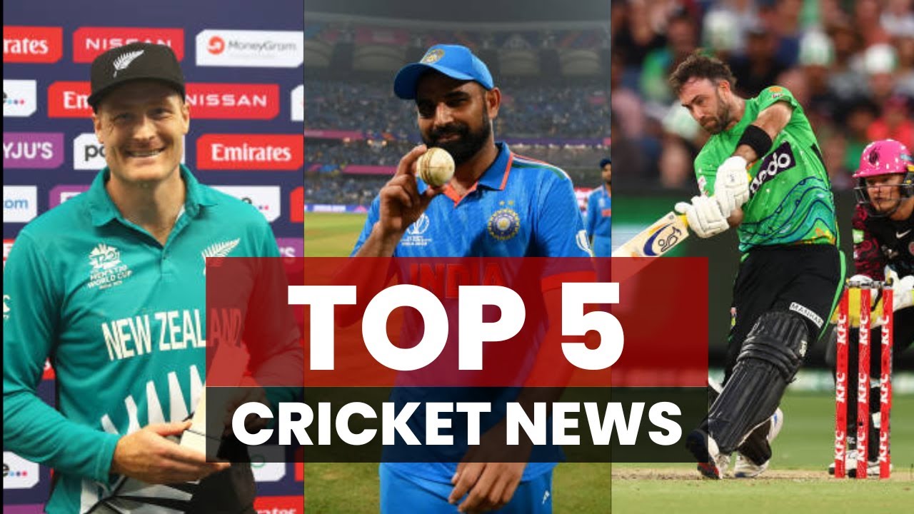 Top 5 Cricket News Today | top 5 cricket news updates | top 5 cricket ...