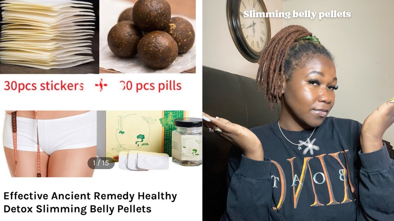 DETOX SLIMMING BELLY PELLET | As seen on TIK TOK | belly button detox ...