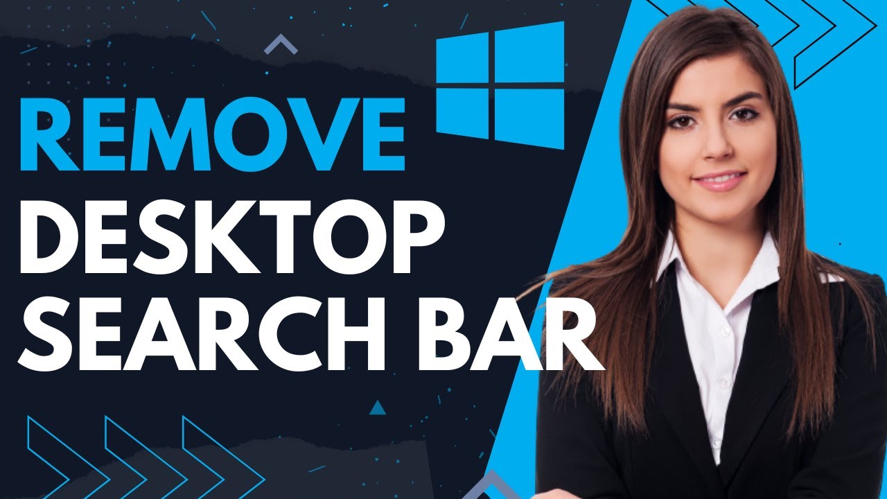 How To Remove Desktop Search Bar In Windows 10 / Disable Desktop Edge ...