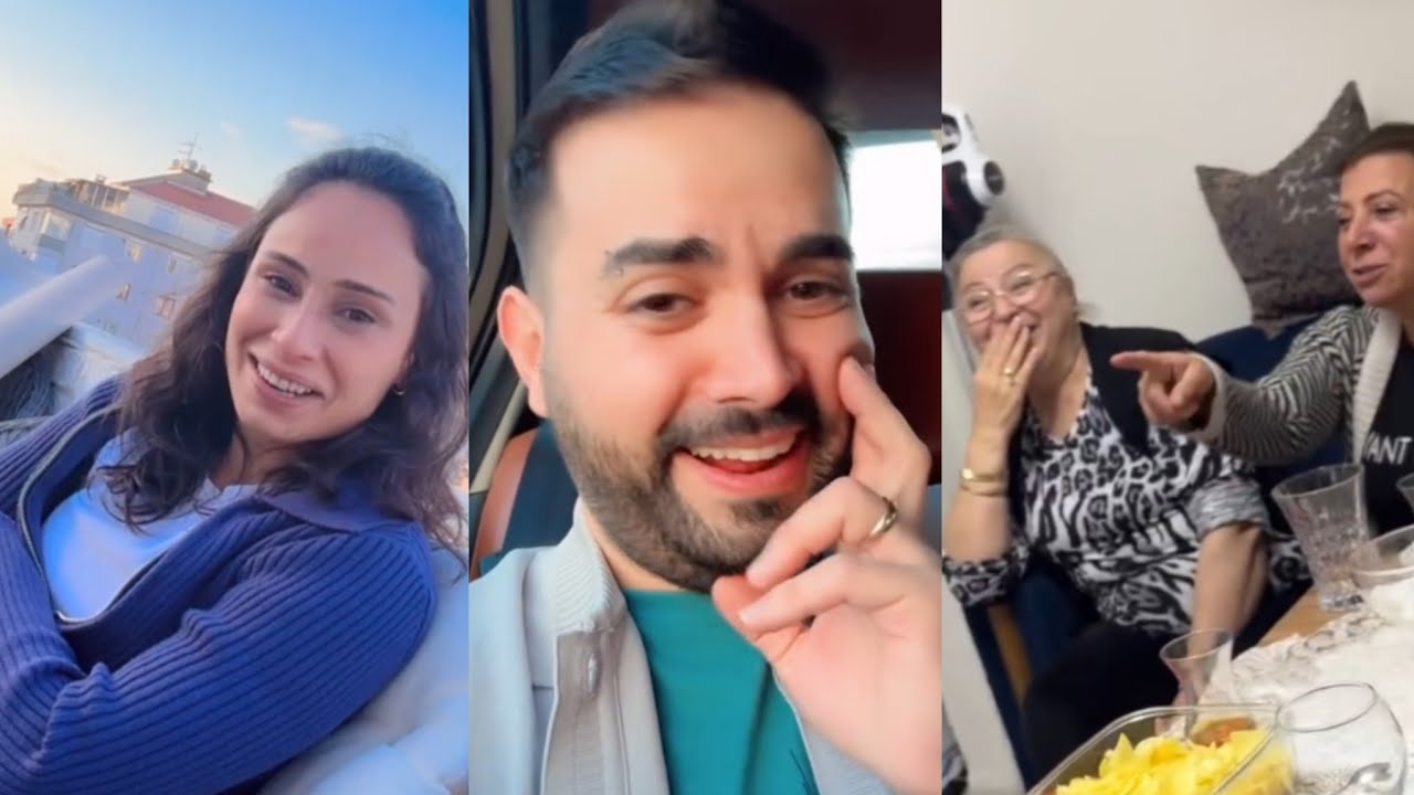 Kadir Ezildi, Arkadaşı ve Yengesi ile Gülme Krizine Sokan Lokel 😂💛 ...