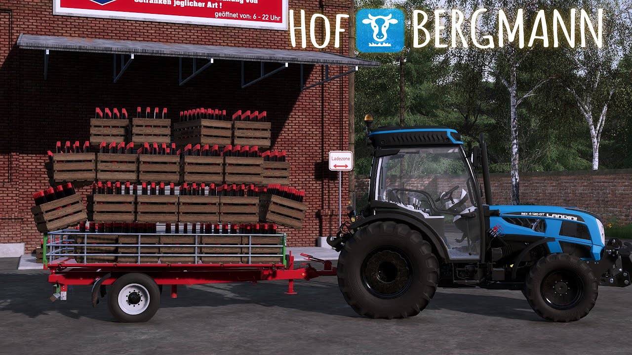 LS22 | Hof Bergmann v1 | Unser erster Wein #26 - YouTube