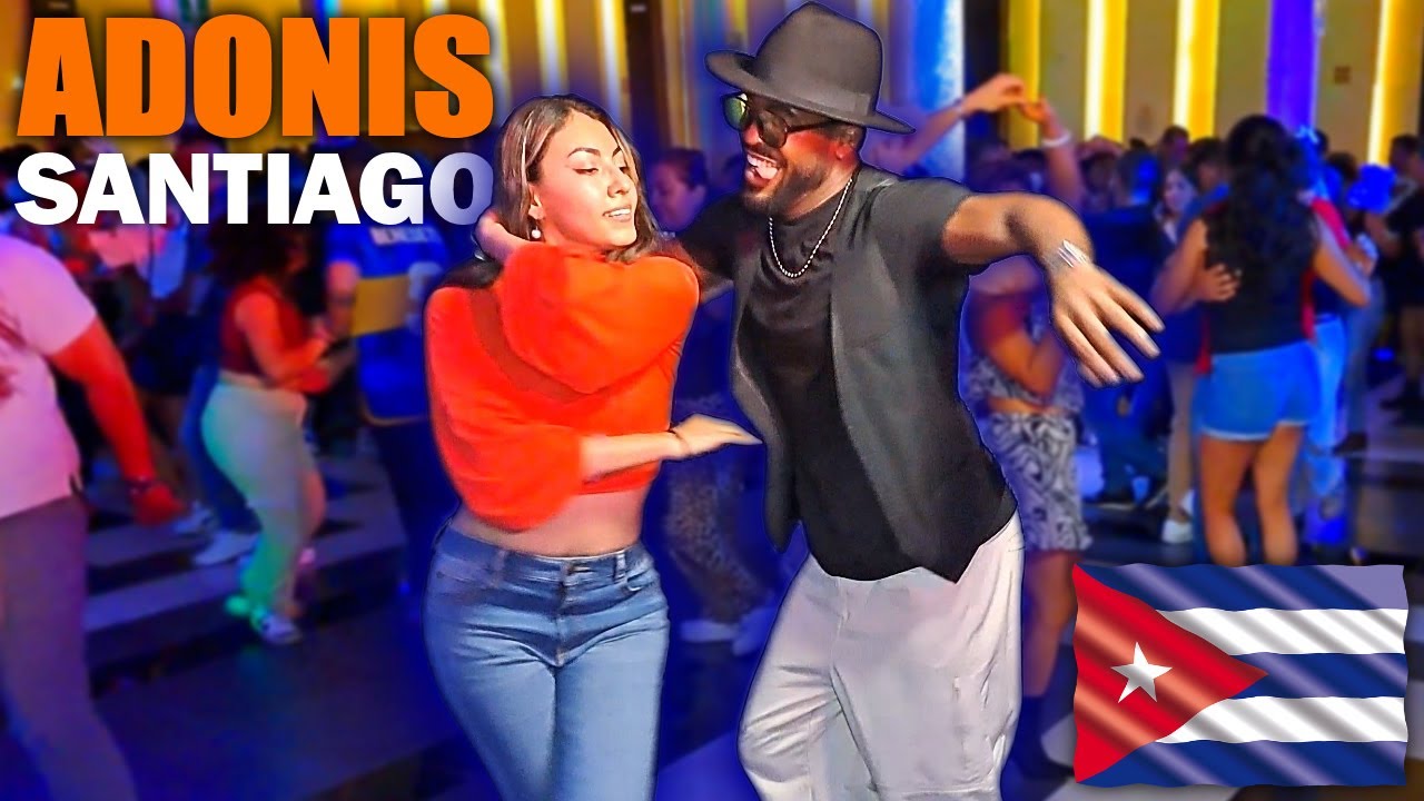 Adonis Santiago (Cuba) y Mexicana Bailan Salsa Cubana Timba Casino en ...