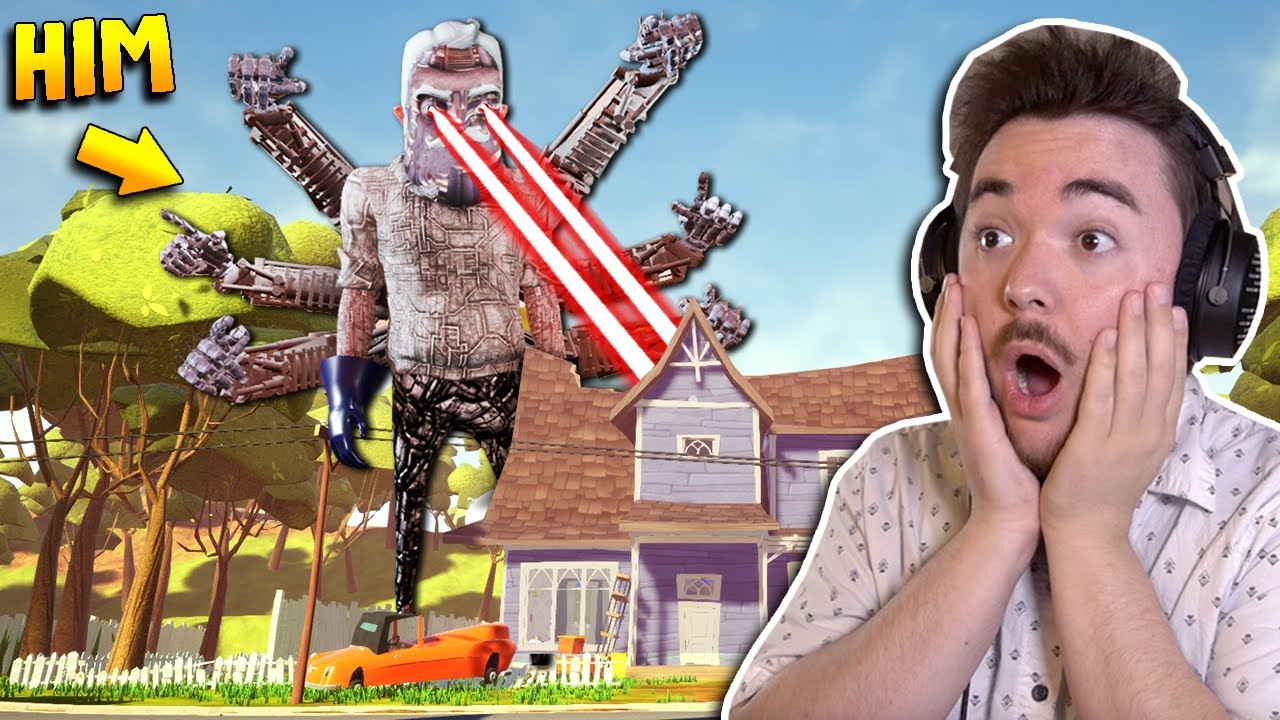 The Neighbor IS A ROBOT!!! | Hello Neighbor Gameplay (Mods) - YouTube