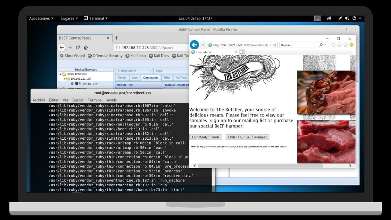 Como instalar y configurar BeEF - YouTube