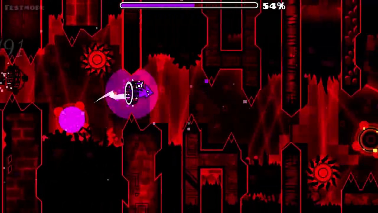 Crimson Planet progress #1 - 52-100% | Geometry Dash - YouTube