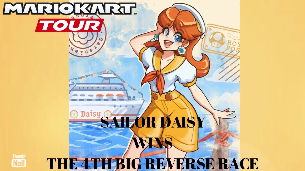 Sailor Daisy Wins The 4th Big Reverse Race - YouTube