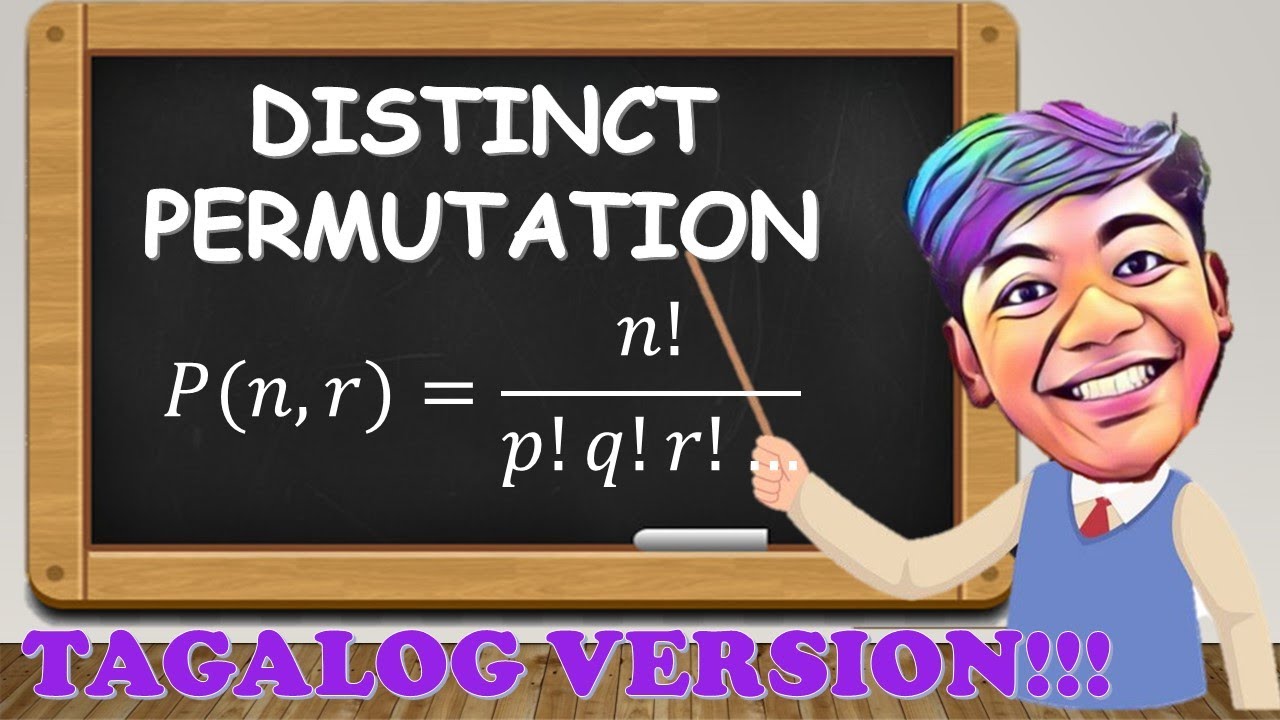Distinct/Distinguishable Permutation in TAGALOG!!! - YouTube