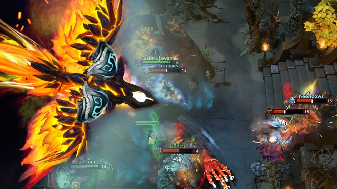 Phoenix Gameplay (7.35b): Hard Supporting With Shiva's - YouTube