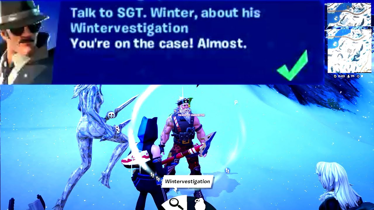 Talk to STG. Winter about this Wintervestigatiion Fortnite - YouTube