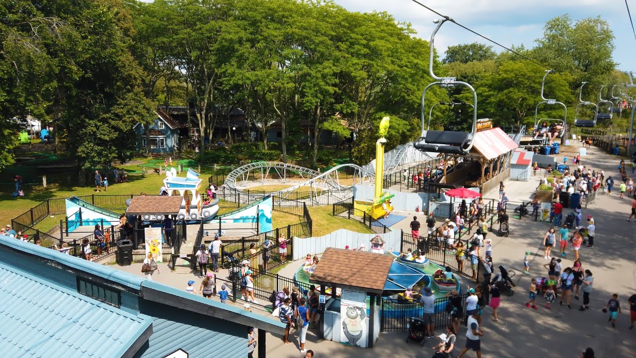 Centre Island, Toronto | Centreville Amusement Park, Nature Scenery [4K ...