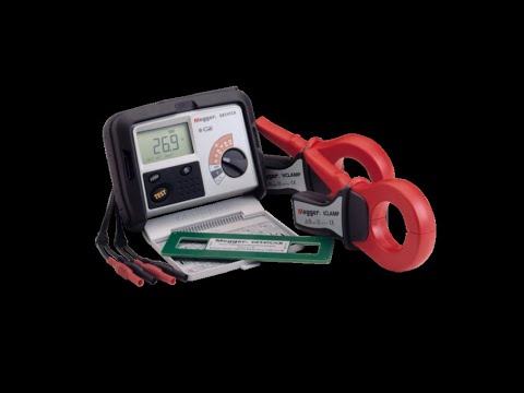 Megger DET4TCR2 four-terminal earth/ground resistance testers - YouTube