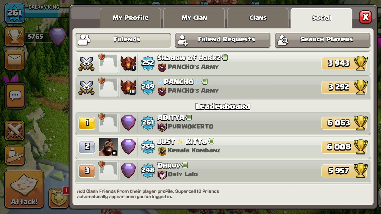 Account Maintenance Part 7 ; Clash Of Clans - YouTube