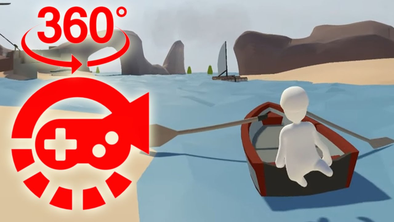 360° Video - Human: Fall Flat, Water - YouTube