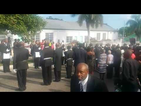 Masonic funeral Bahamas - YouTube